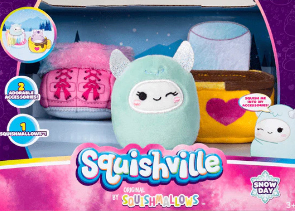 Yollie (SV Snow Day) the Yeti Squishmallows Playsets | SquadApp