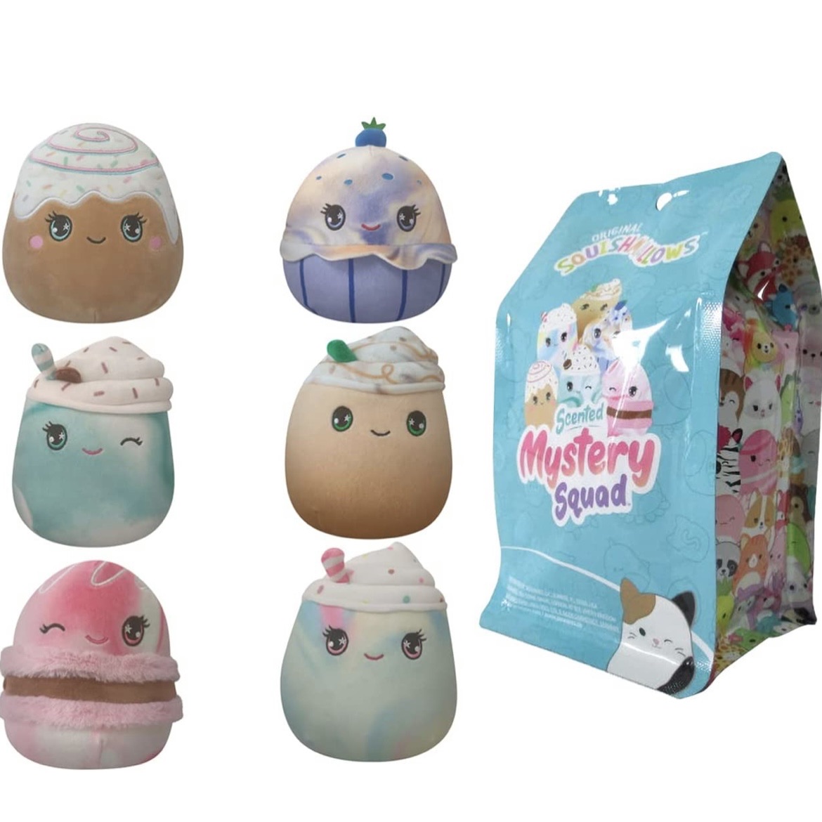 Mystery Cupcake (Anime Eyes) the Cupcake Squishmallows Holiday 2022 ...