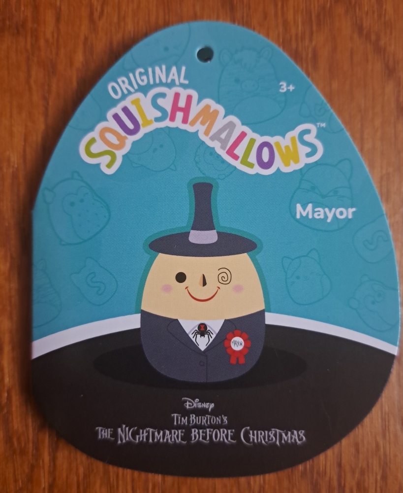 The Mayor the Monster Squishmallows The Nightmare Before Christmas ...