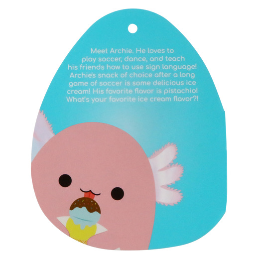Archie (Ice Cream) the Axolotl Squishmallows Foodie Friends | SquadApp