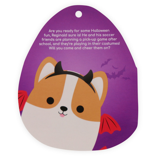 Reginald (Devil) the Corgi (Dog) Squishmallows Halloween | SquadApp