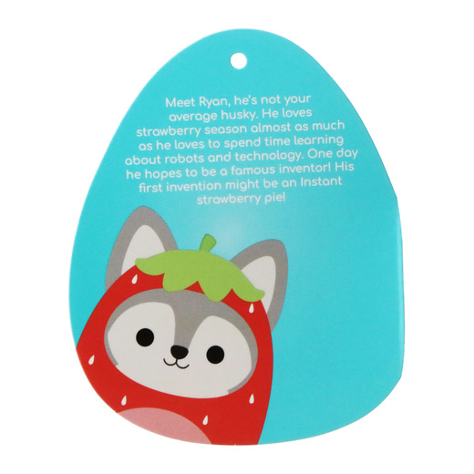 Ryan (Strawberry) the Husky (Dog) Squishmallows Costume, Fruit | SquadApp