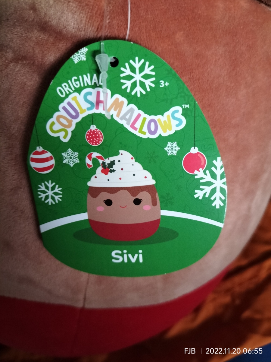 Sivi the Hot Chocolate Squishmallows Holiday 2022 | SquadApp
