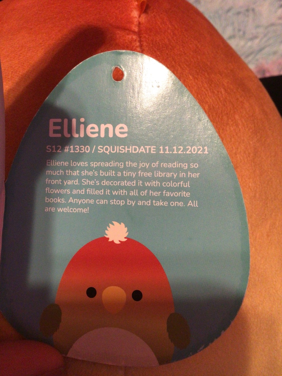 Elliene the Parrot Squishmallows Pets | SquadApp