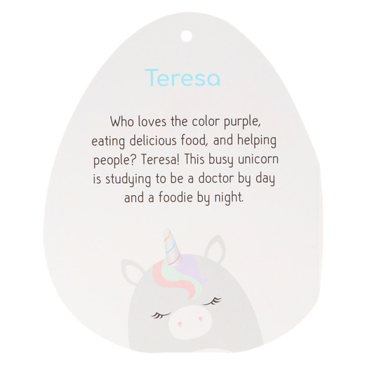 Teresa the Unicorn Squishmallows Monogram | SquadApp