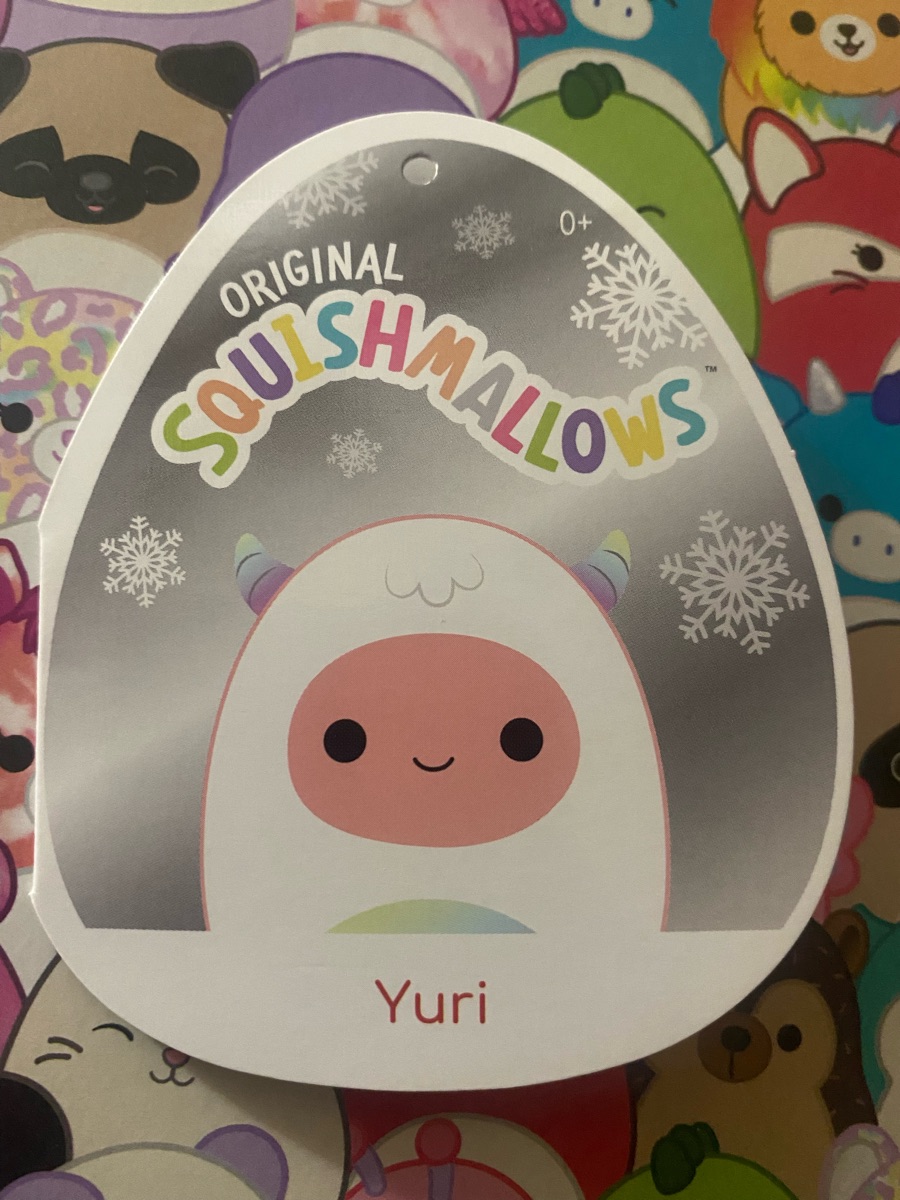 Yuri (Rainbow) the Yeti Squishmallows Christmas | SquadApp