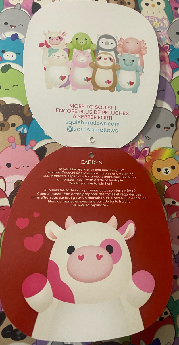 Caedyn (Hug Mees) the Cow Squishmallows | SquadApp