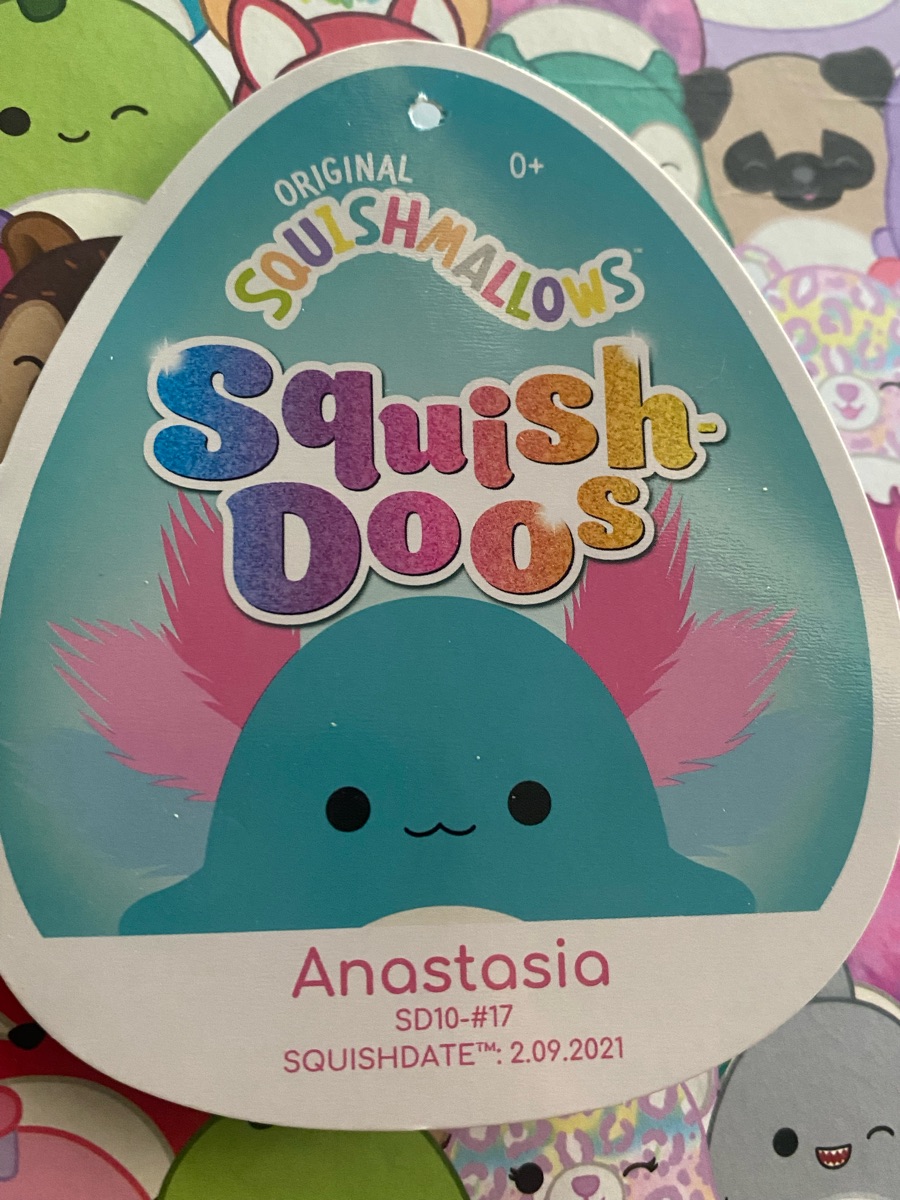 Anastasia (Squish-Doo) the Axolotl Squishmallows Squish-Doo | SquadApp