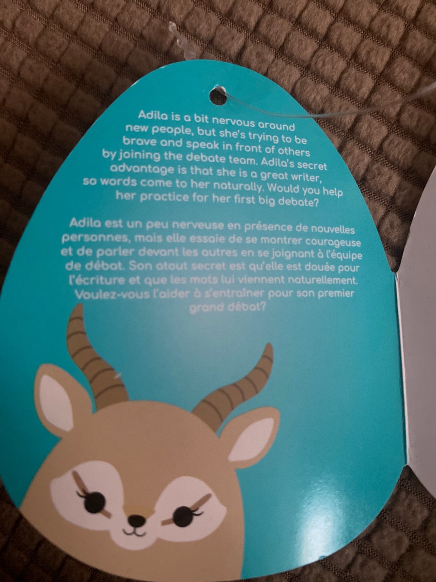 Adila the Antelope Squishmallows Desert | SquadApp