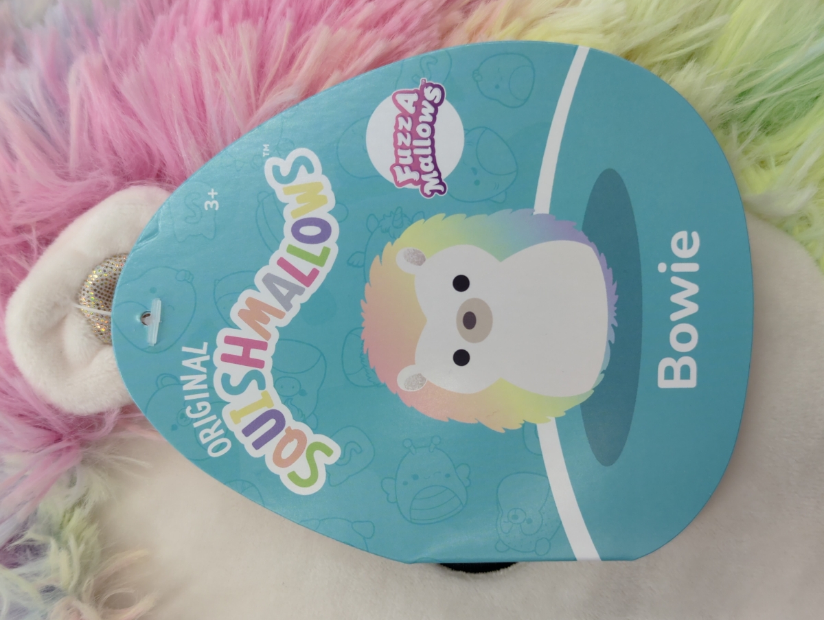 Bowie (Fuzz-A-Mallows) the Hedgehog Squishmallows | SquadApp