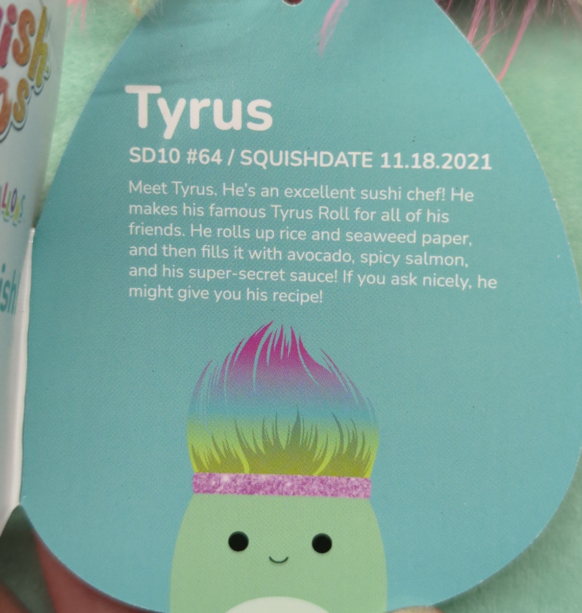 Tyrus (Squish-Doo) the Dinosaur Squishmallows Squish-Doo | SquadApp