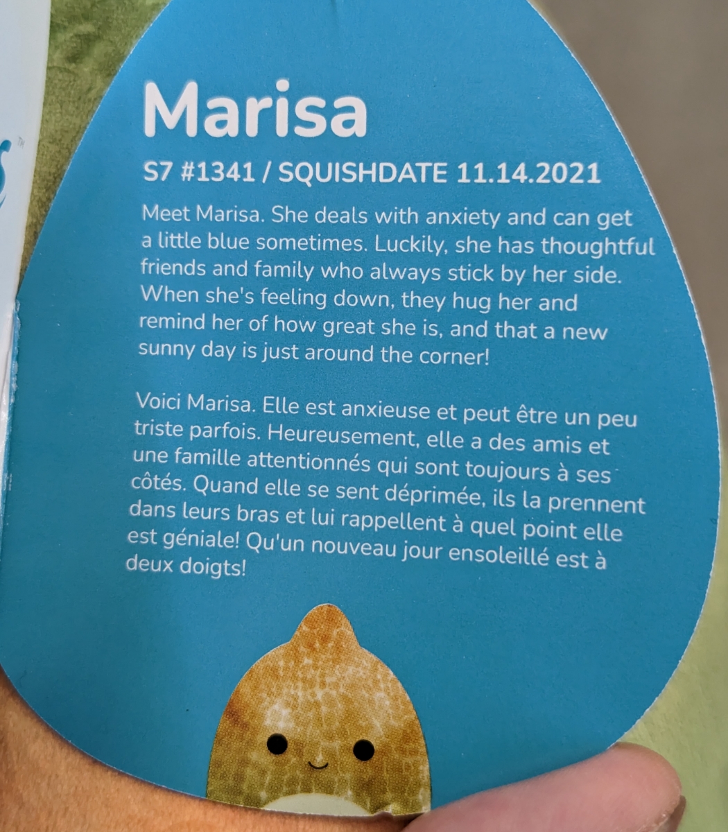 Marisa the Parasaurolophus Squishmallows Prehistoric | SquadApp