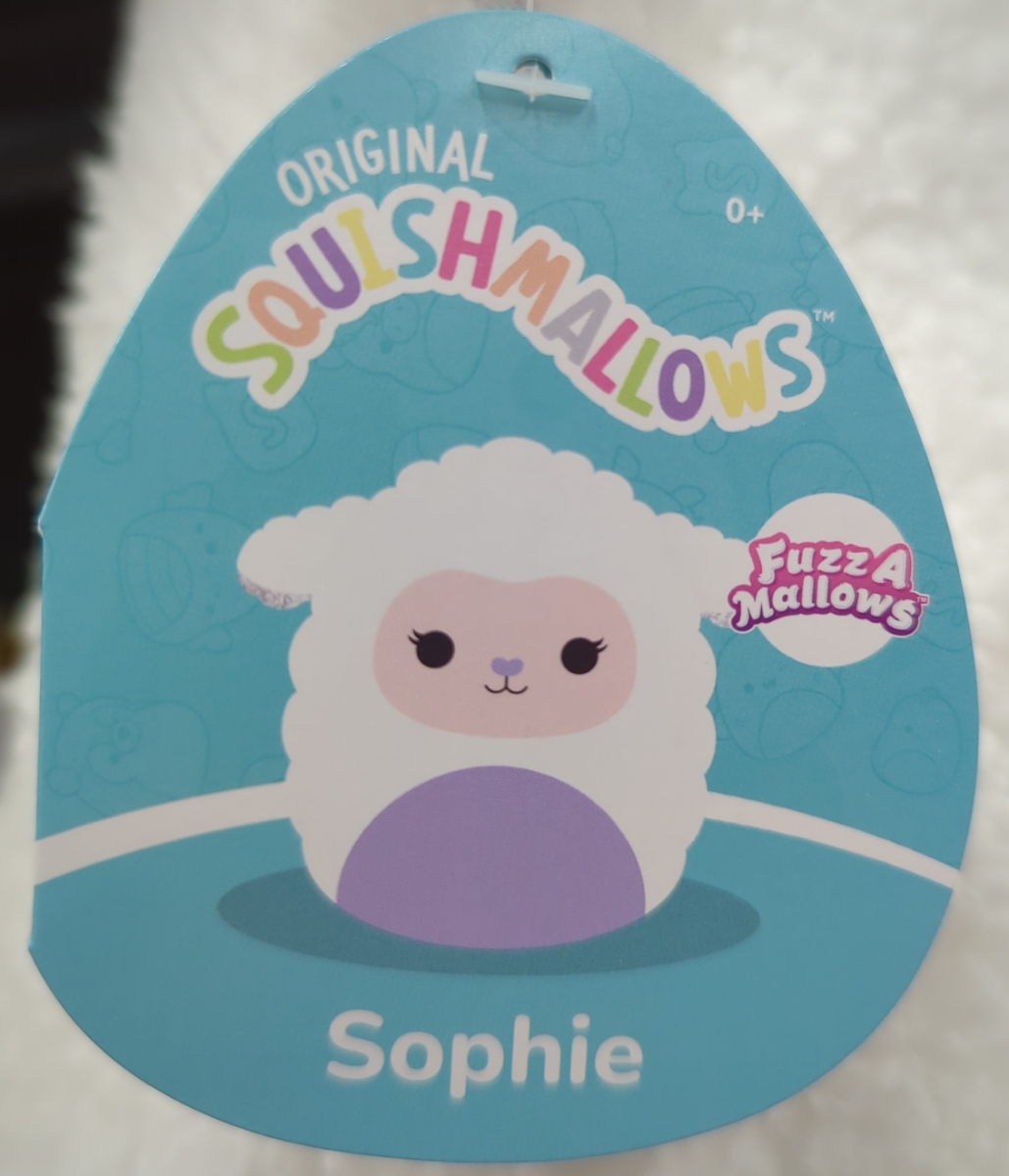 Sophie (Fuzz-A-Mallows) the Lamb Squishmallows | SquadApp