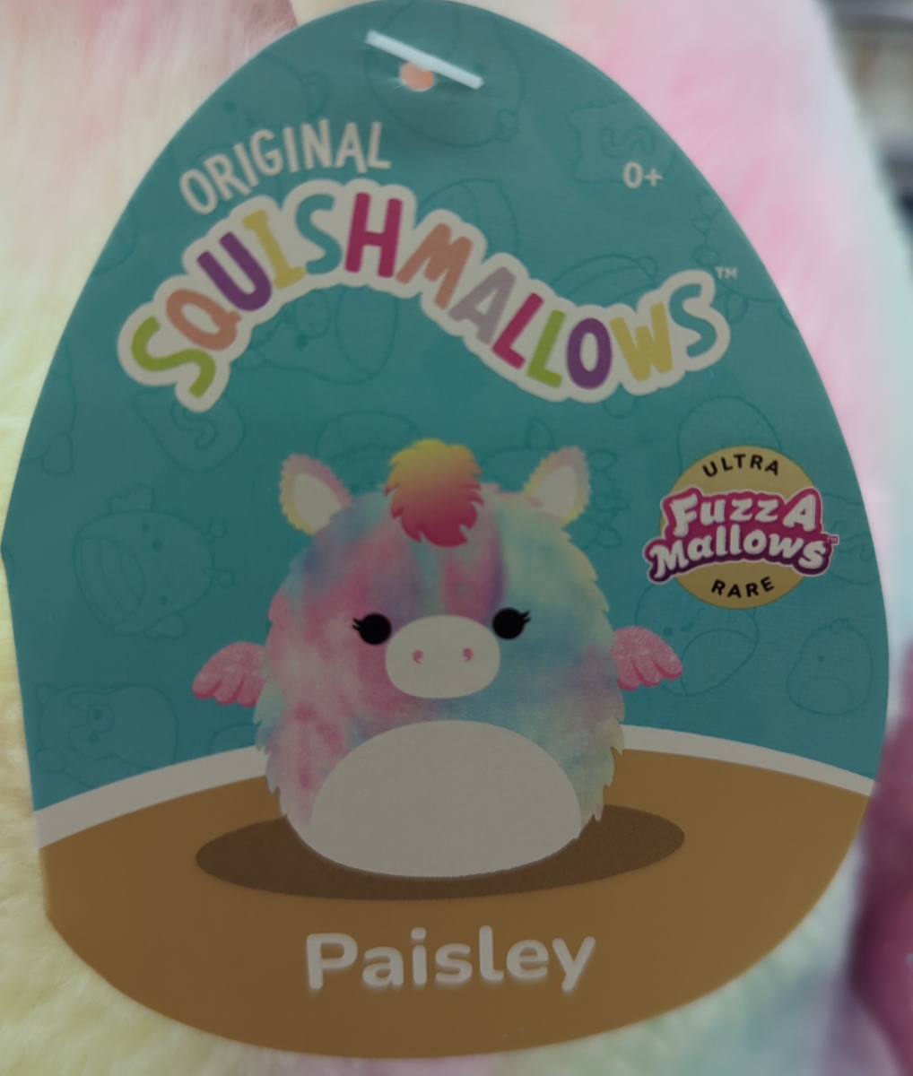 Paisley (Fuzz-A-Mallows) the Pegasus Squishmallows Ultra Rare | SquadApp