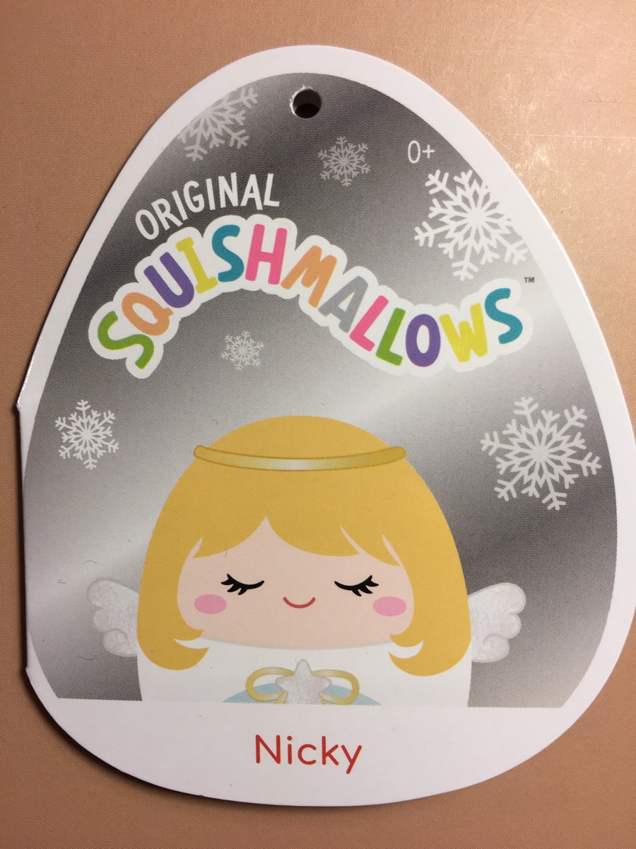 Nicky (Blonde) the Angel Squishmallows | SquadApp