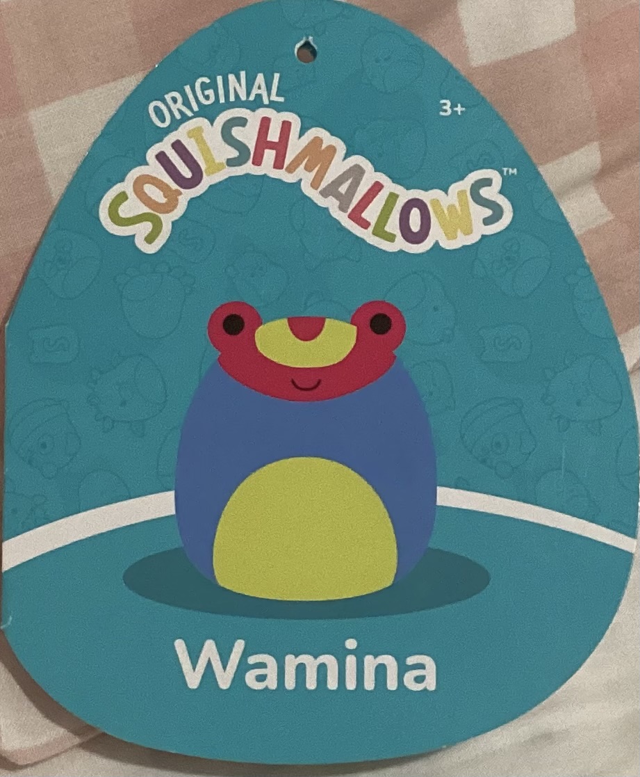 Wamina (BlackLight) the Frog Squishmallows Blacklight | SquadApp