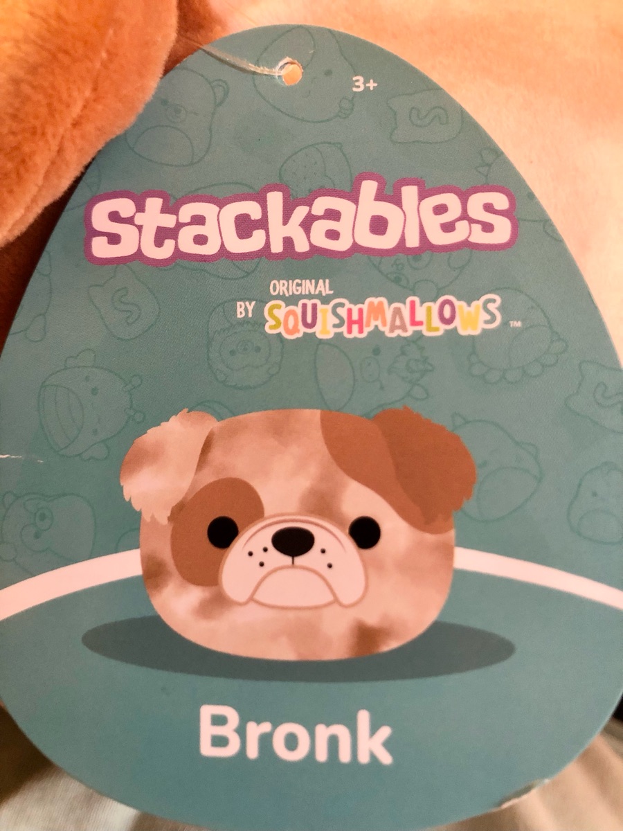 Bronk (Stackable) the Bulldog (Dog) Squishmallows | SquadApp