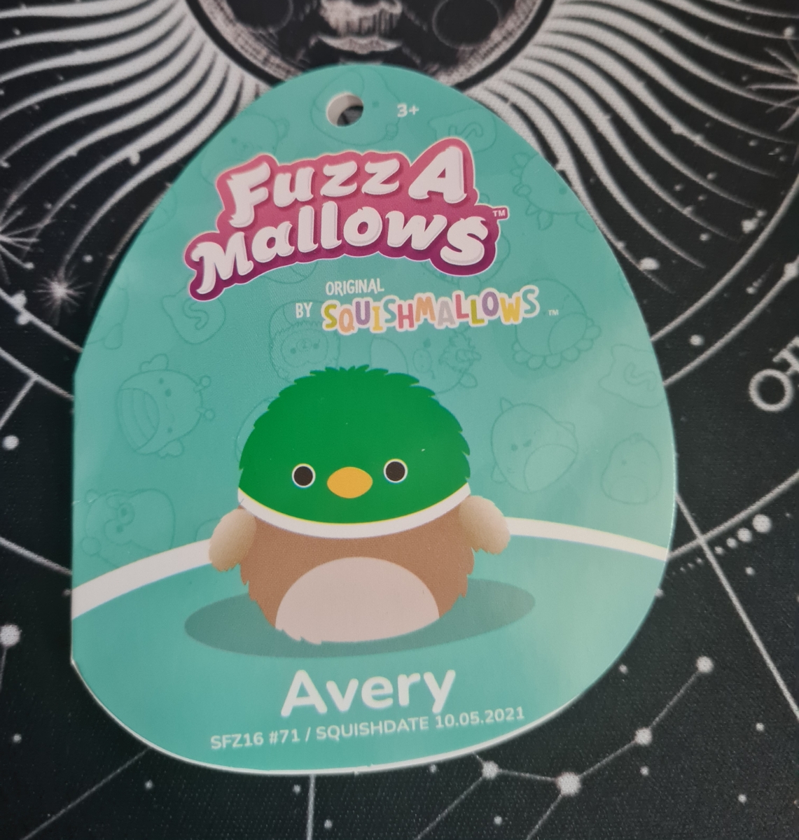 Avery (Big Eyes, Fuzz-A-Mallows) the Duck Squishmallows | SquadApp