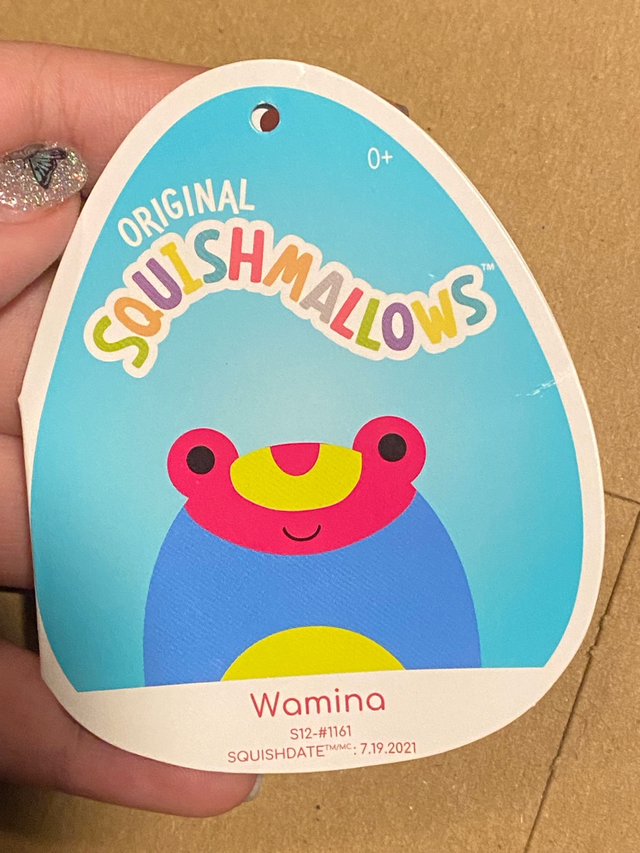 Wamina (BlackLight) the Frog Squishmallows Blacklight | SquadApp