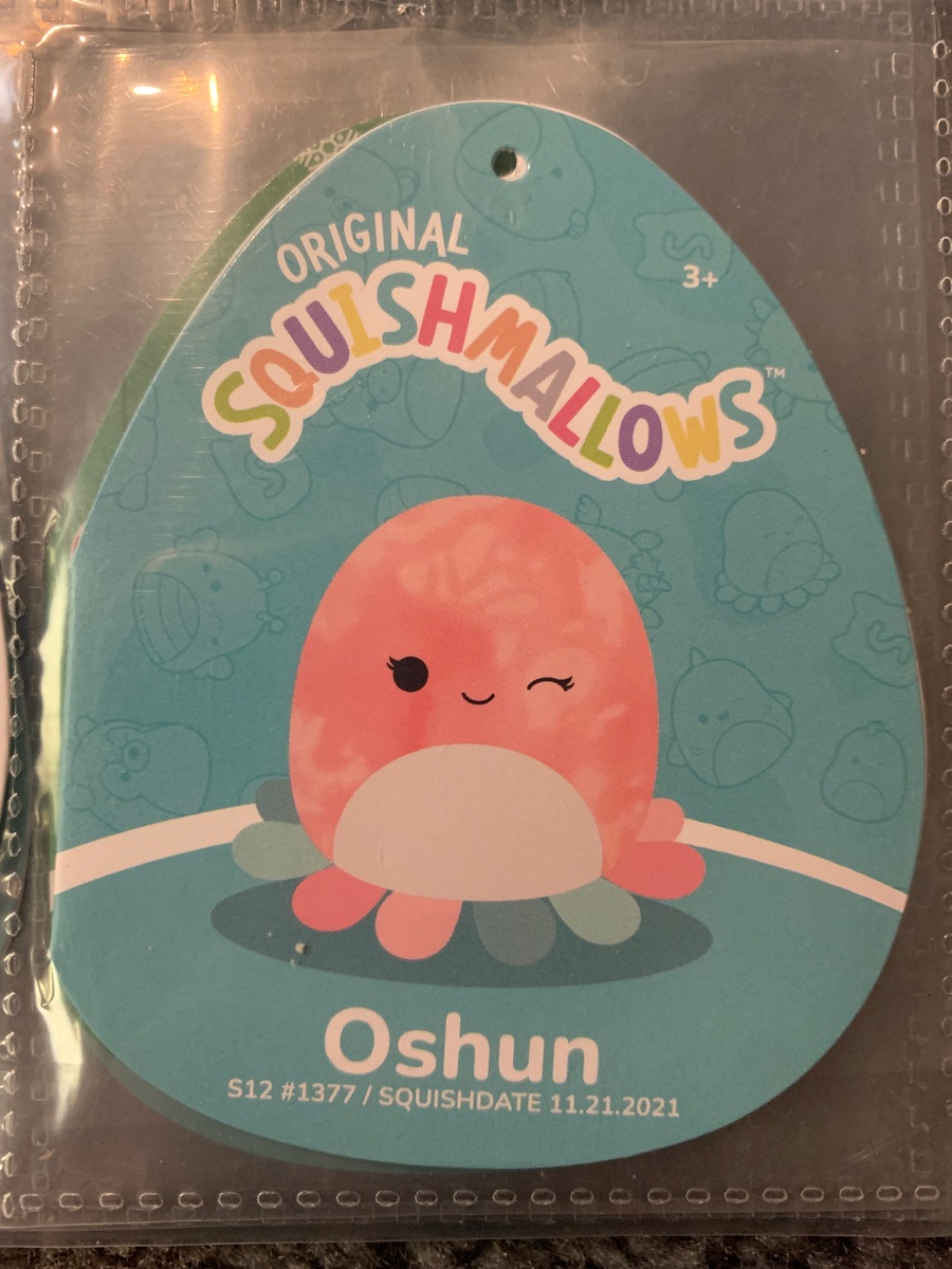 Oshun (Winking) the Octopus Squishmallows Sealife | SquadApp