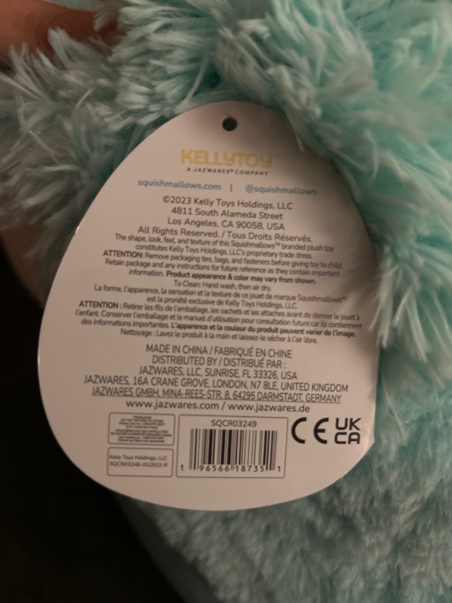 Joelle (Fuzz-A-Mallows) the Bigfoot Squishmallows Rare | SquadApp