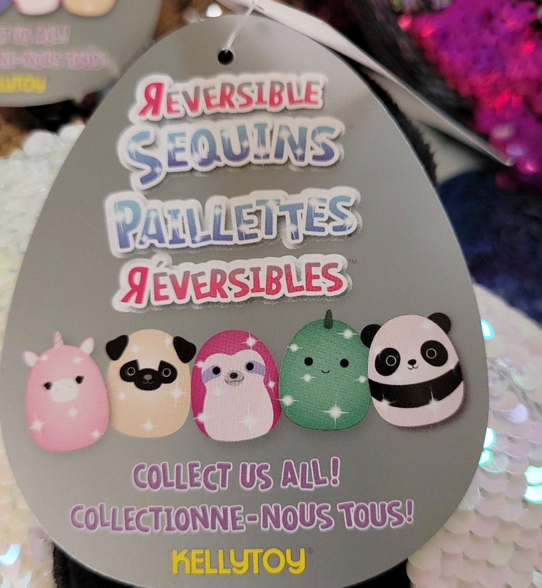 Stanley (Full Sequin) the Panda Squishmallows Sequin | SquadApp