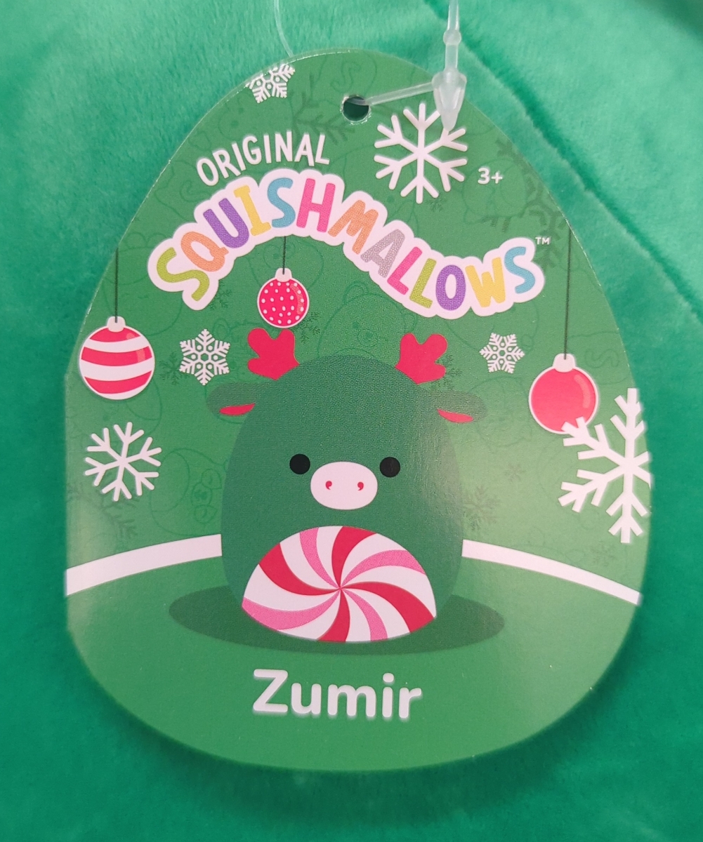 Zumir the Peppermint Moose Squishmallows Holiday 2023, 5B 11.26.23 ...