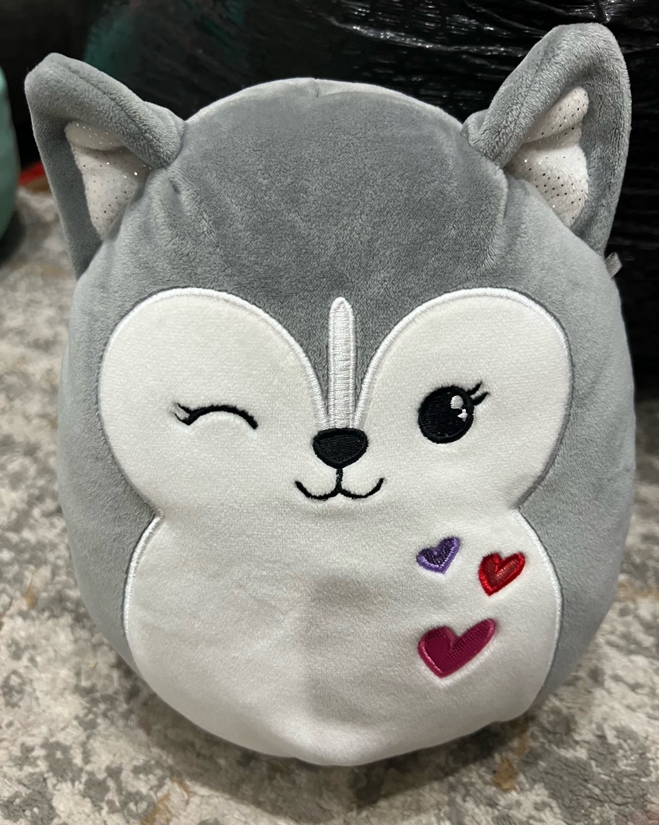 Heidi the Husky (Dog) Squishmallows Valentine | SquadApp