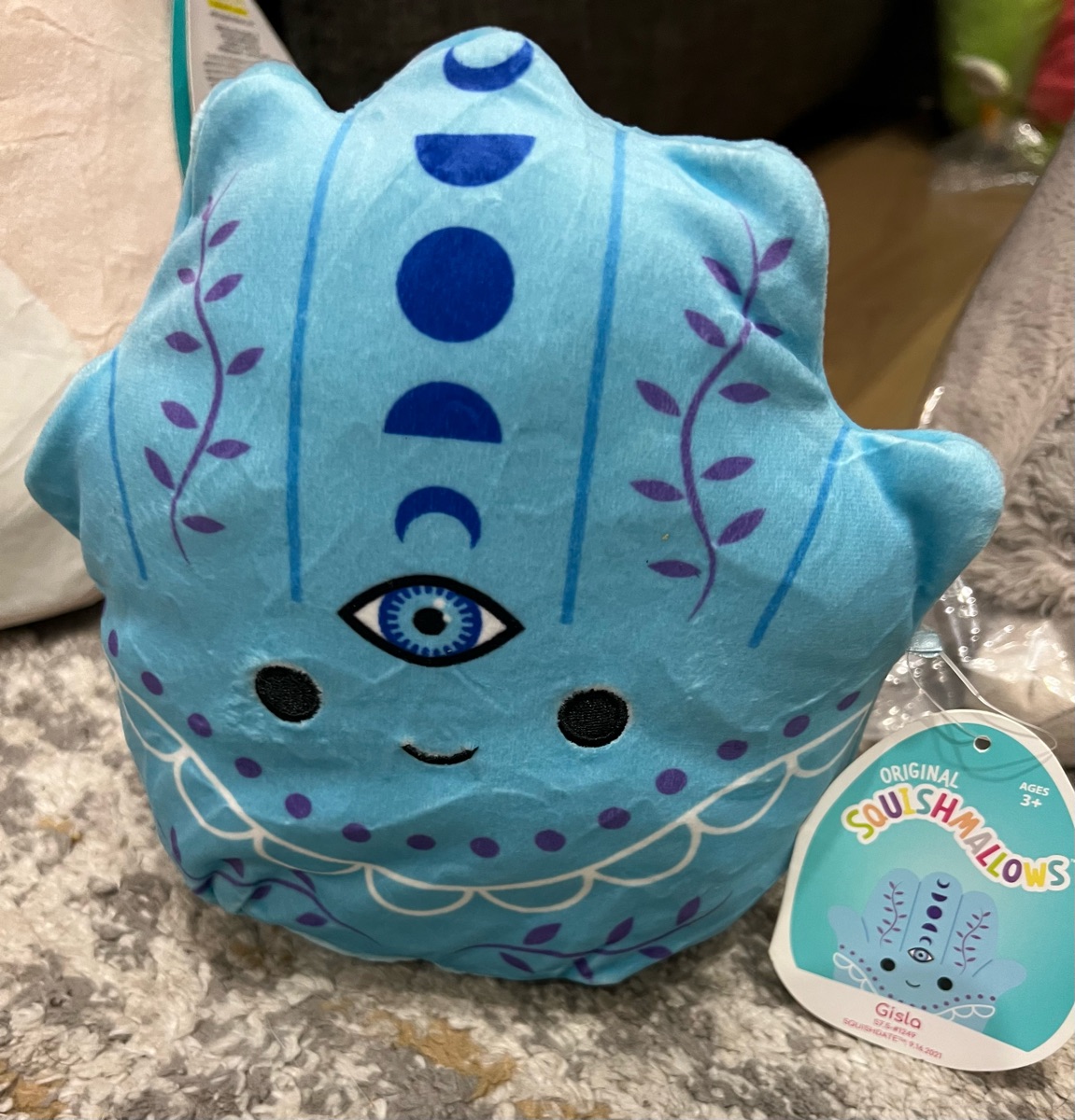 Gisla the Hamsa Hand Squishmallows Wellness | SquadApp