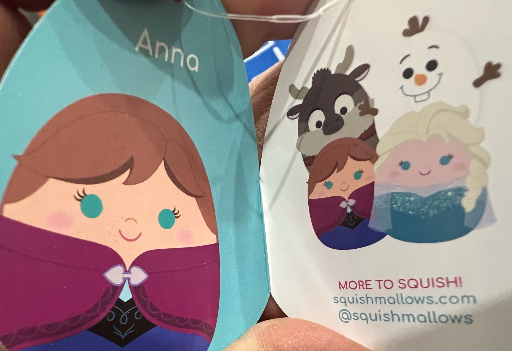 Anna the Human Squishmallows Disney,Frozen | SquadApp
