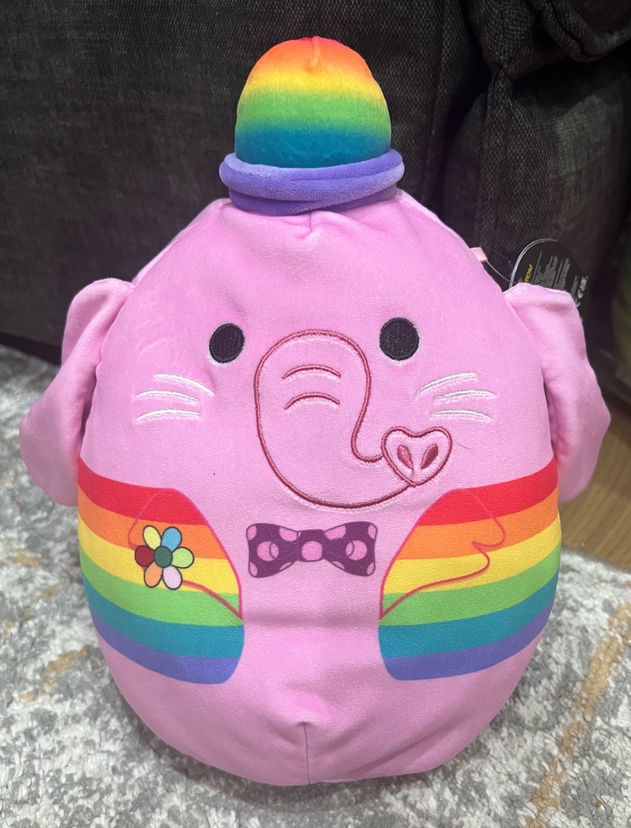 Bing Bong (Pride) the Cat Elephant Dolphin Squishmallows Disney,Pride ...