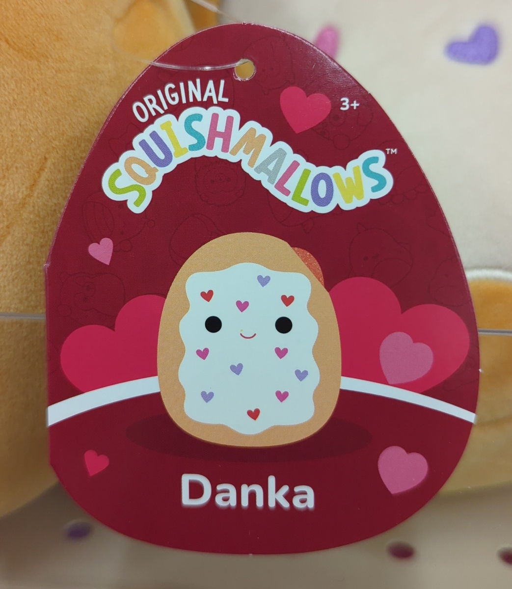 Danka the Toaster Pastry Squishmallows Valentines 2024 | SquadApp