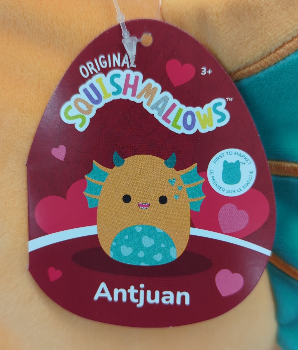 Antjuan the Swamp Monster Squishmallows Valentines 2024 | SquadApp