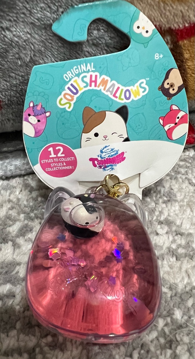 Connor (Tsunameez Keychain) the Cow Squishmallows Accessories ...