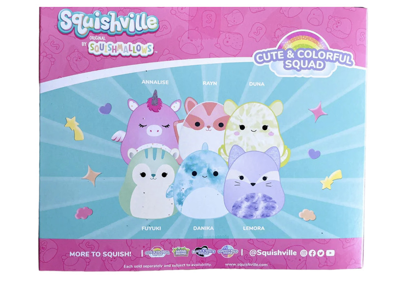 Cute & Colorful Squad the Box Set Squishmallows Cute & Colorful | SquadApp