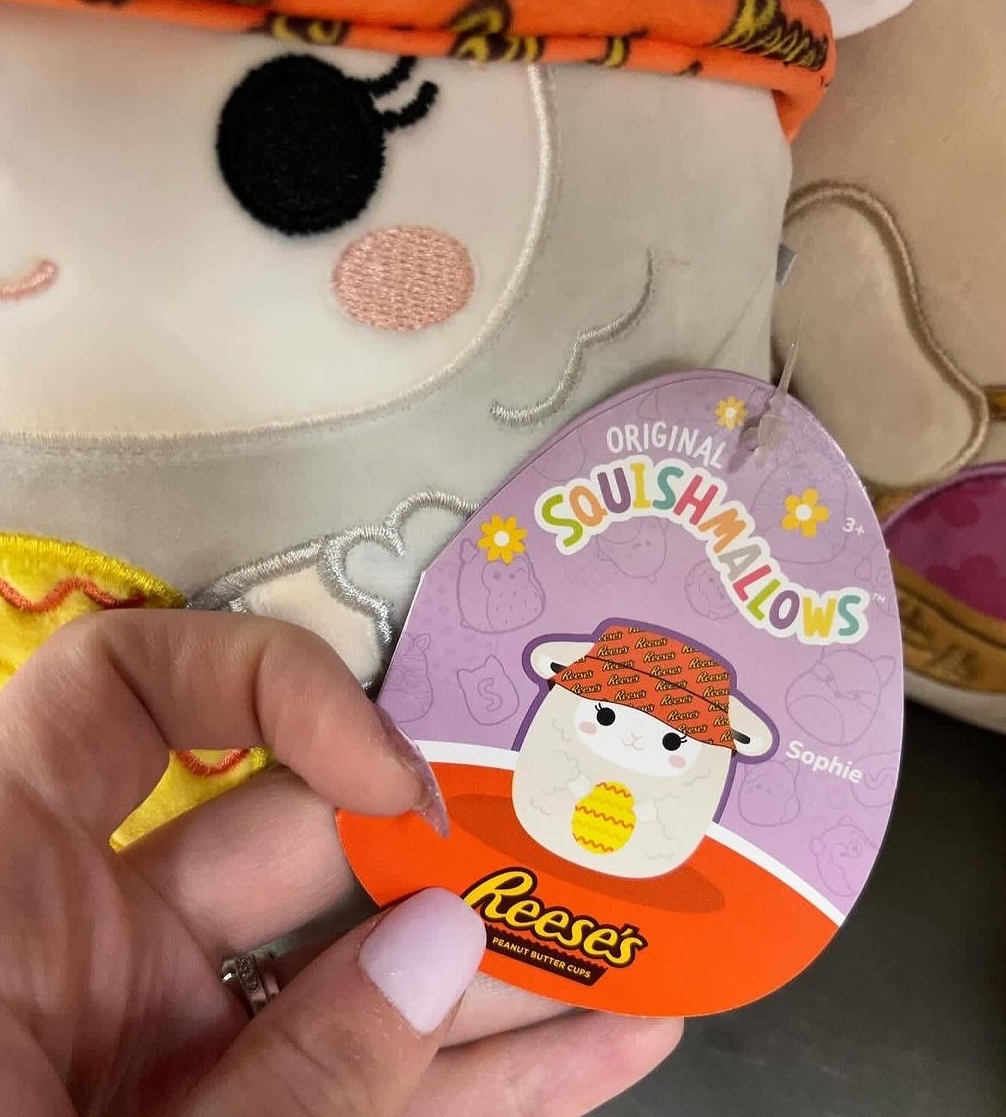 Sophie (Reese's) the Lamb Squishmallows Easter 2024, Candy | SquadApp