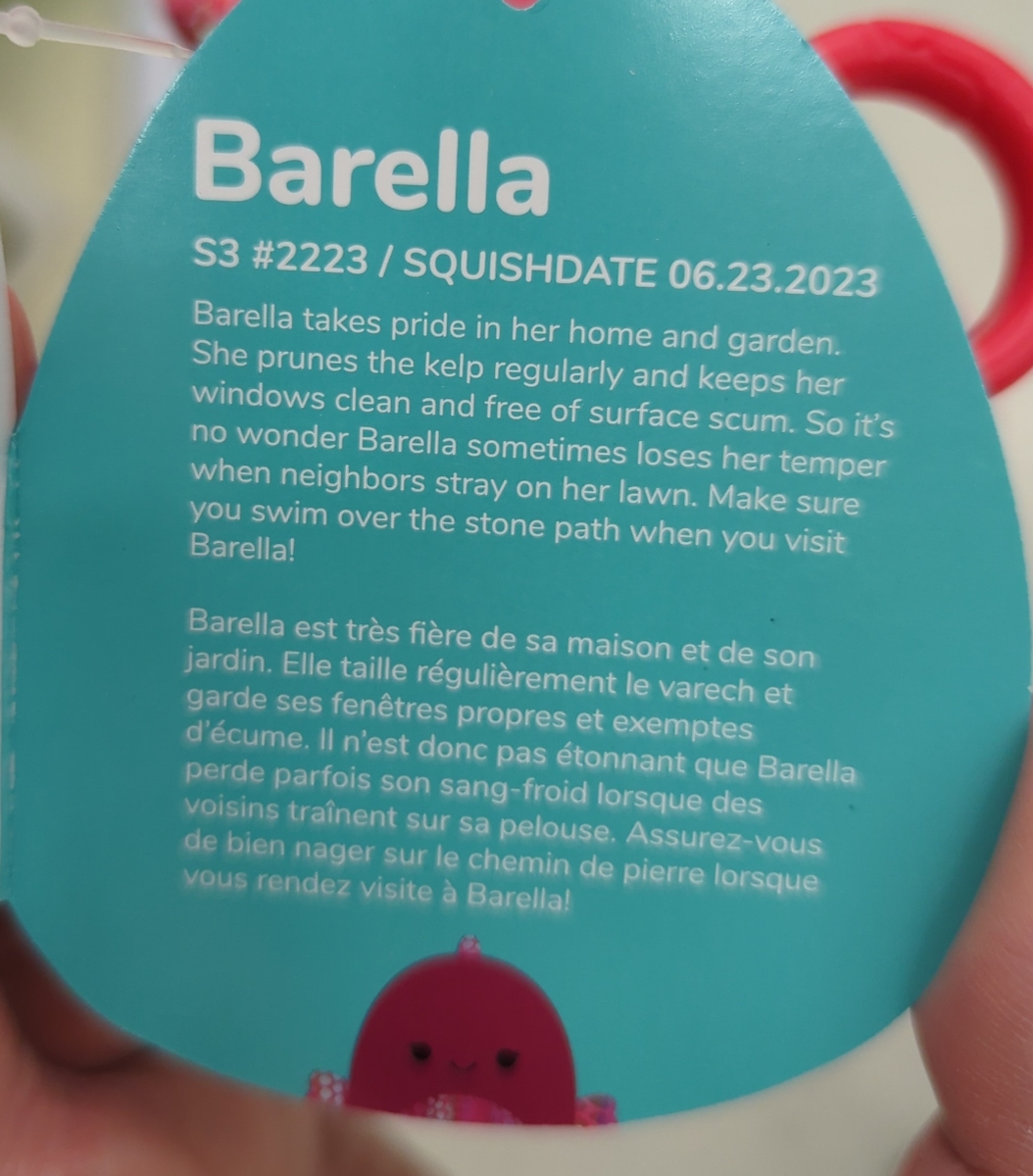 Barella the Betta Fish Squishmallows | SquadApp
