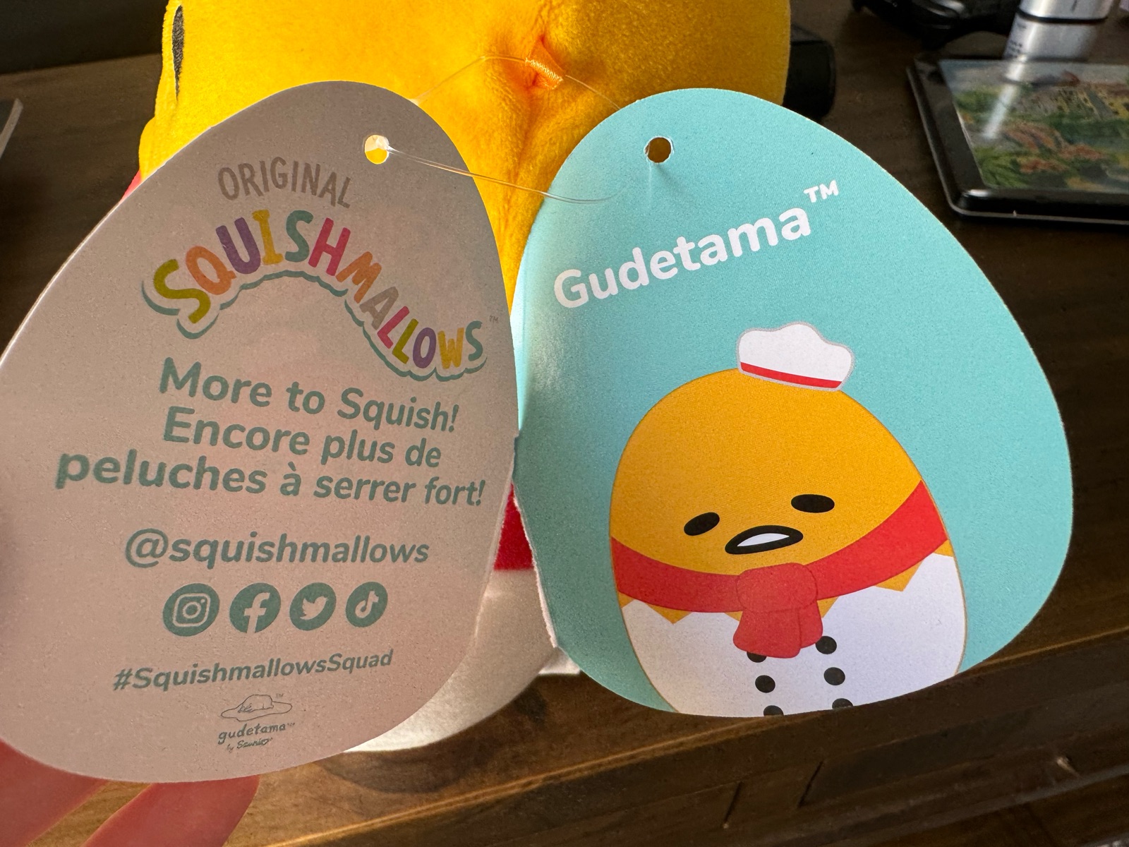 Gudetama (Chef) the Egg Squishmallows Sanrio | SquadApp
