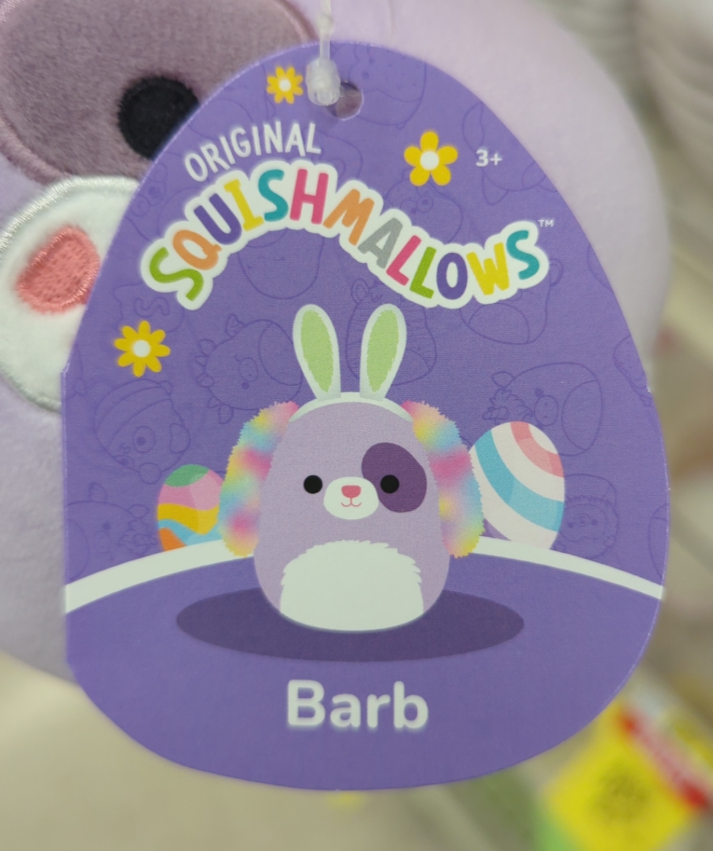 Barb (Bunny Ears) the Dog Squishmallows Easter 2024 | SquadApp