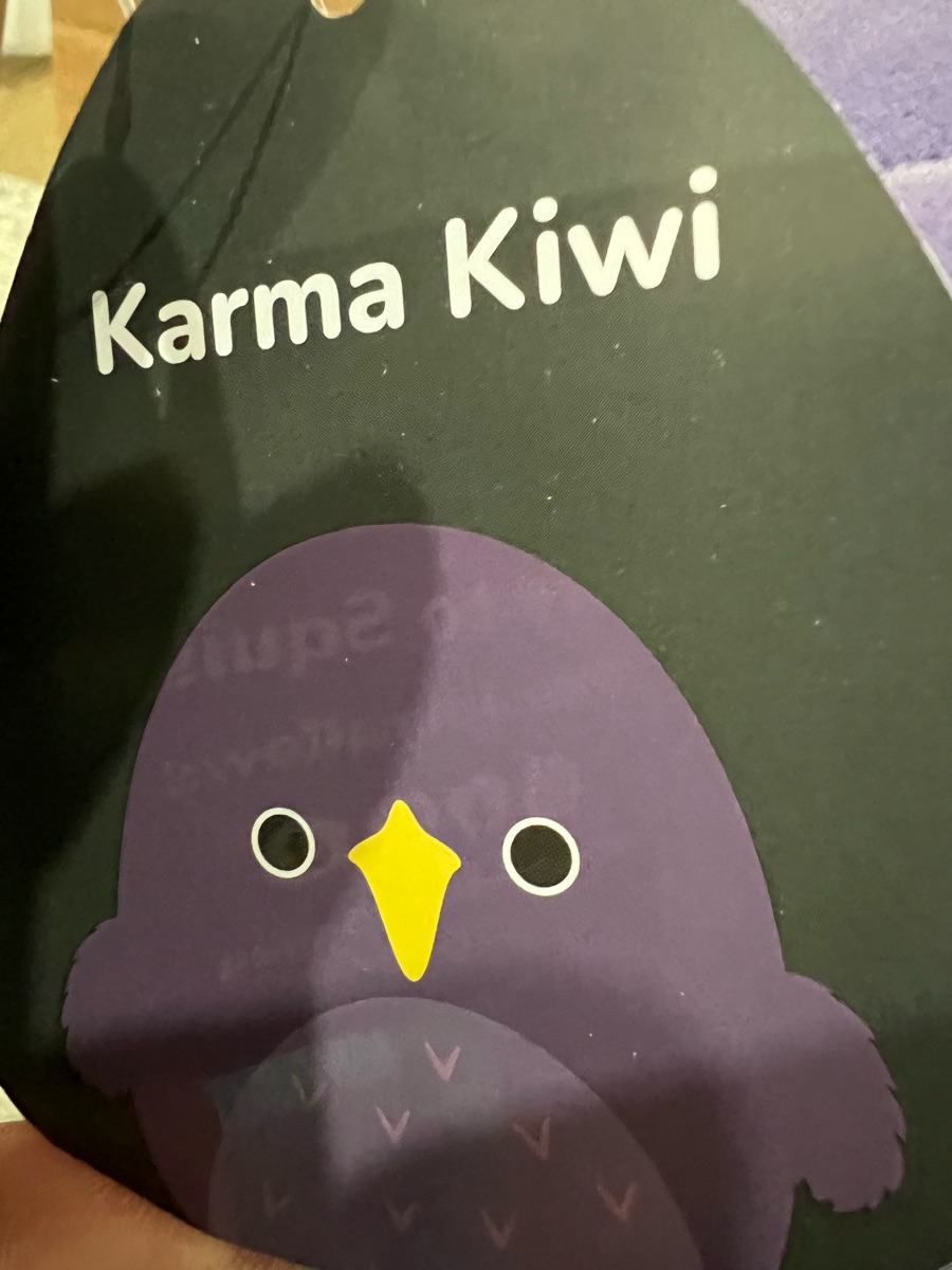 Karma Kiwi the Kiwi Bird Squishmallows VeeFriends, Select Series | SquadApp