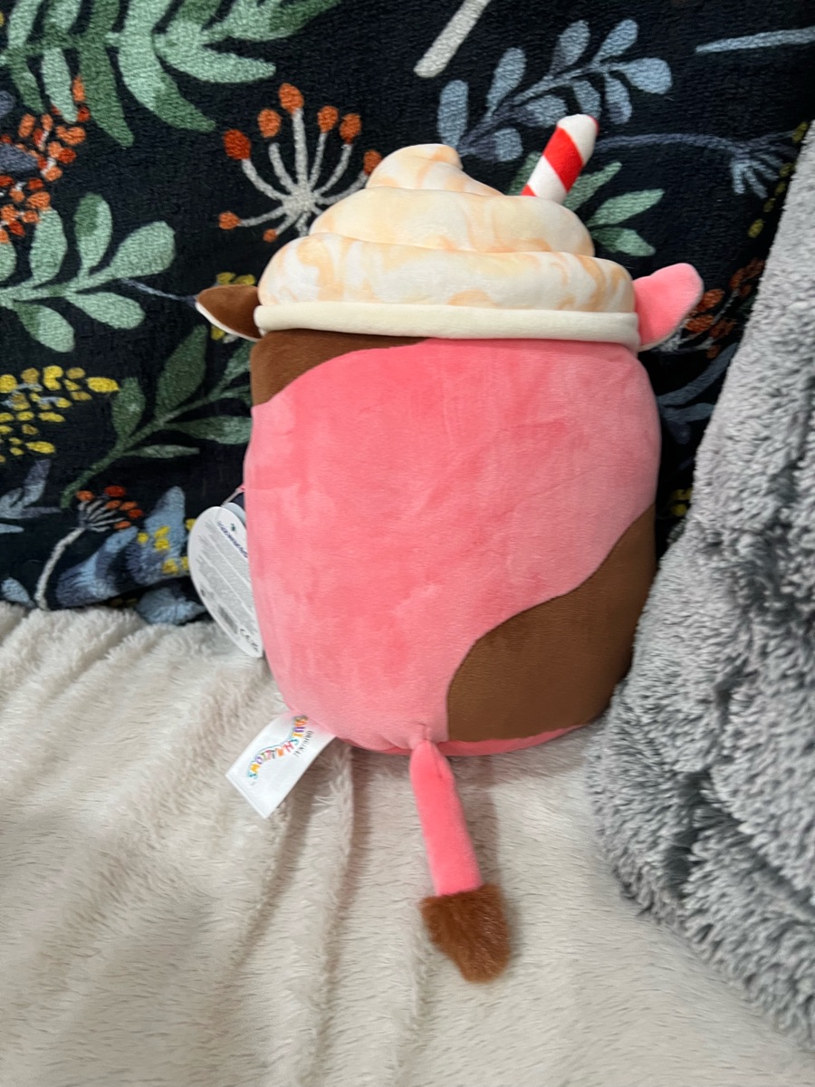 Rishi the Strawberry Milkshake Cow Squishmallows Crossover | SquadApp