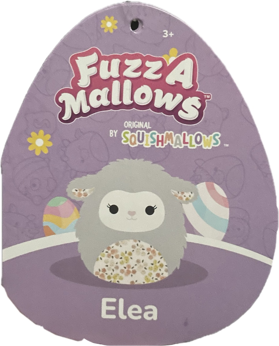 Elea (Floral, Fuzz-A-Mallows) the Lamb Squishmallows Easter 2024 | SquadApp