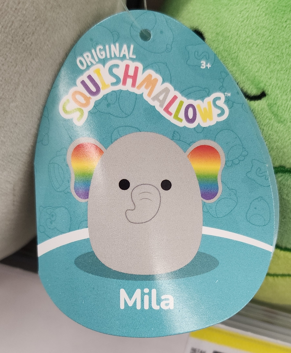 Mila (Pride) the Elephant Squishmallows Pride | SquadApp