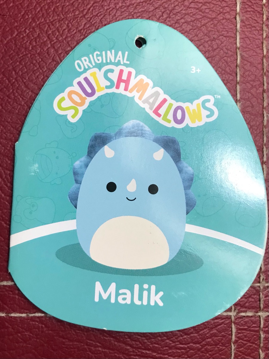 Malik (Bright) the Triceratops Squishmallows | SquadApp