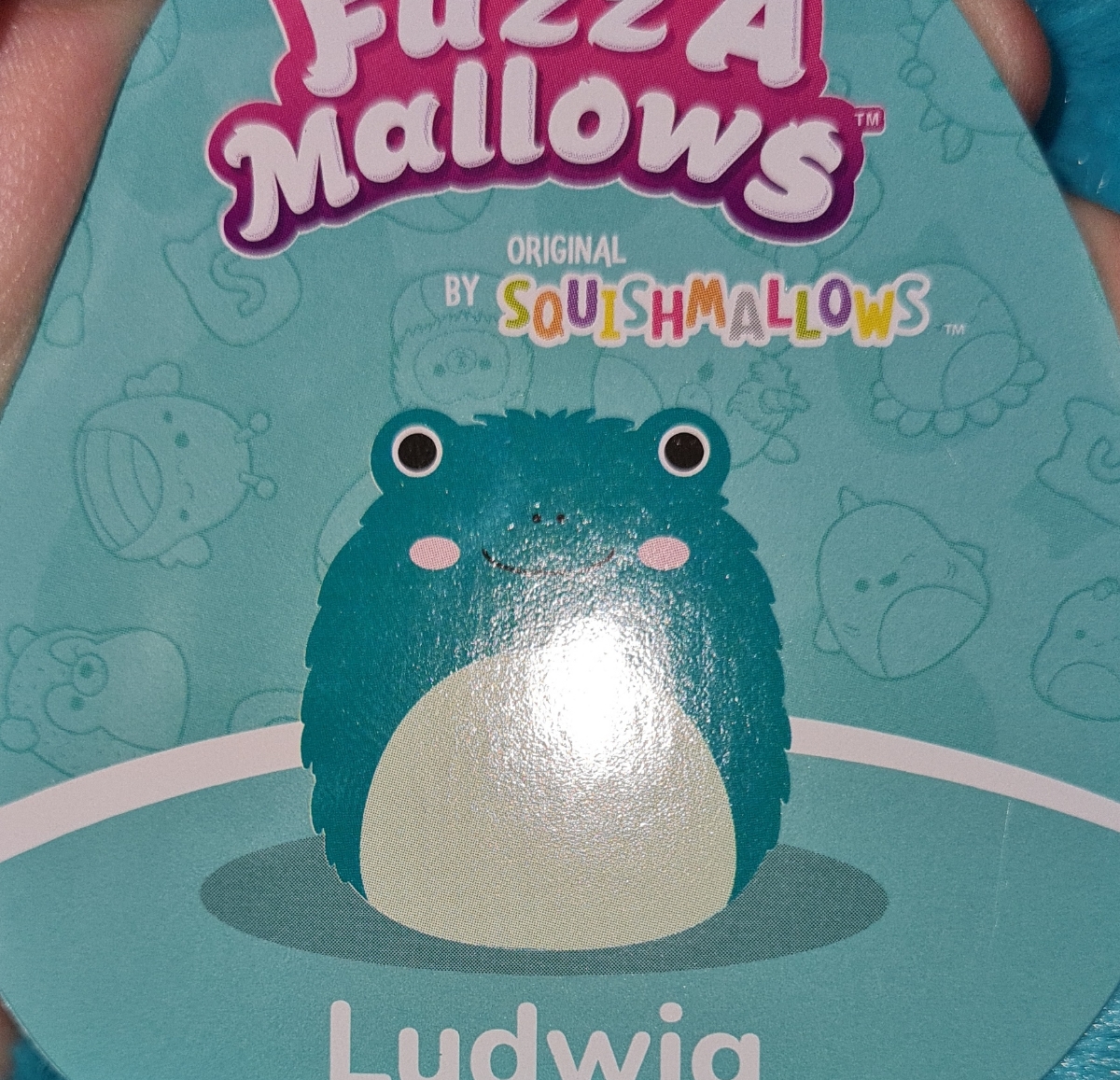 Ludwig (Fuzz-A-Mallows) the Frog Squishmallows | SquadApp