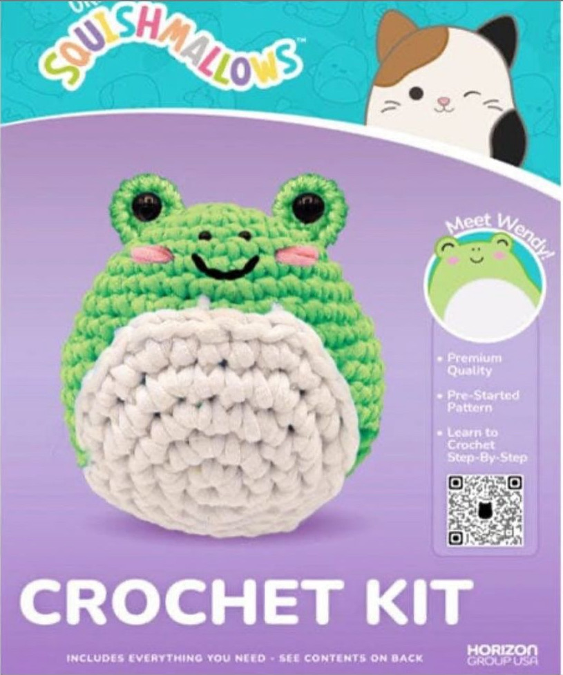 Wendy (Crochet Kit) the Frog Squishmallows | SquadApp