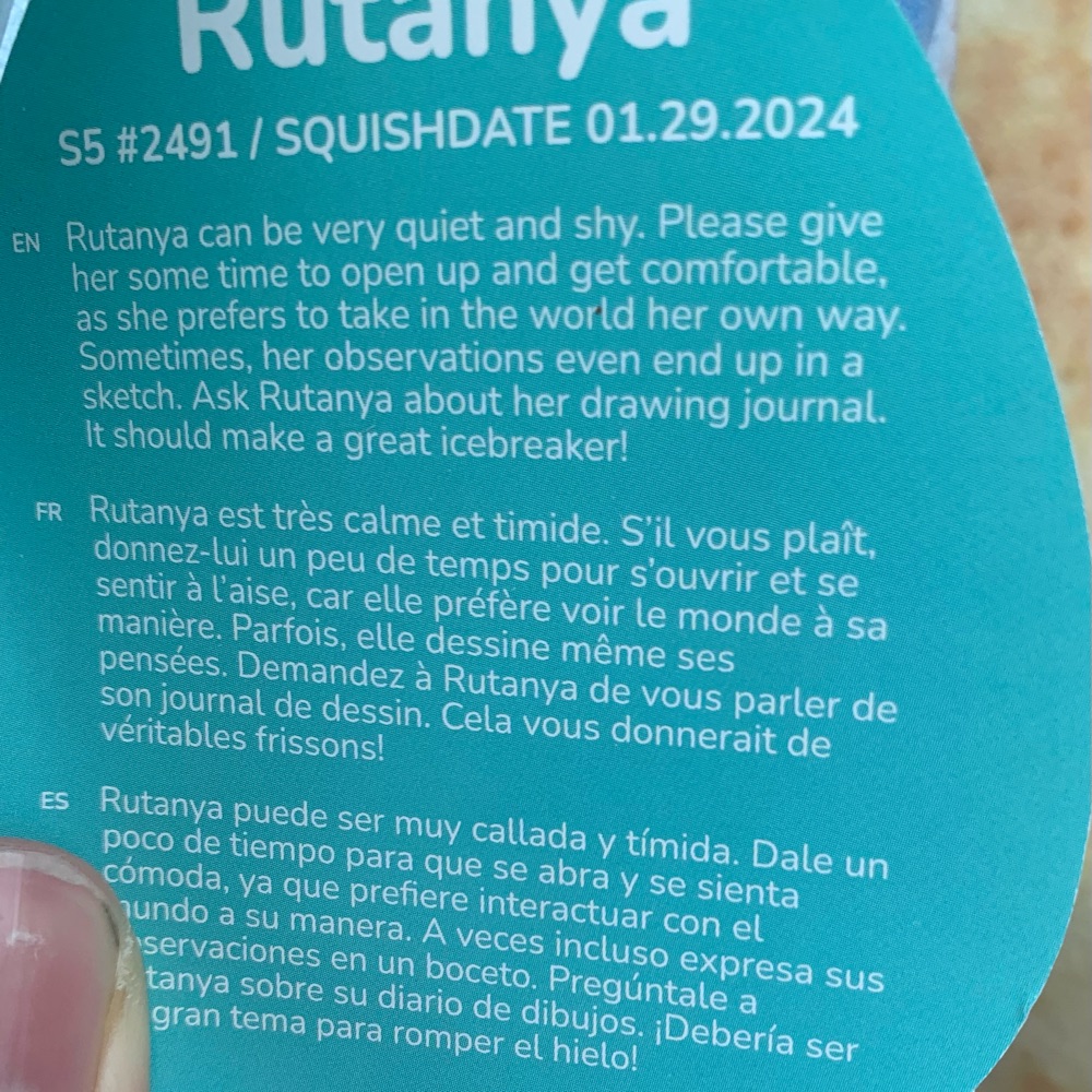 Rutanya the Blueberry Cow Squishmallows | SquadApp