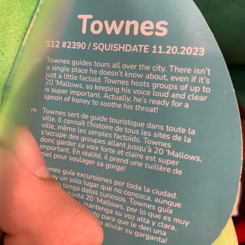 Townes the Juice Squishmallows Fall Food | SquadApp
