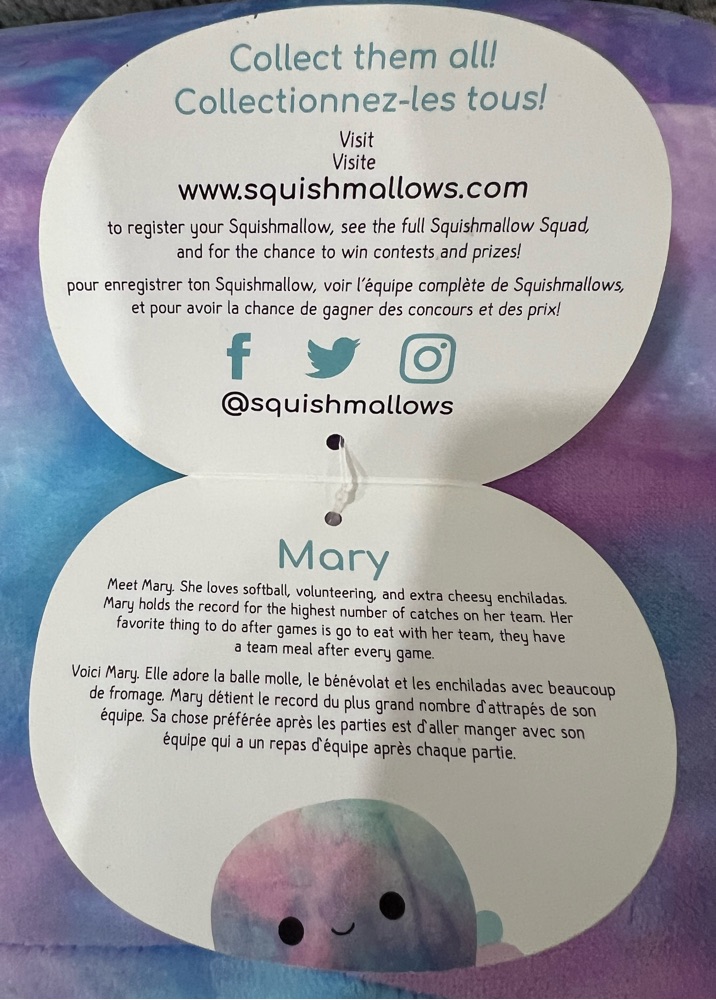 Mary (Stackable) the Octopus Squishmallows Sealife | SquadApp