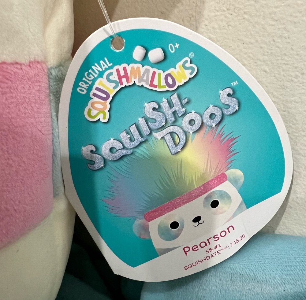Pearson (Squish-Doo) the Panda Squishmallows Squish-Doo | SquadApp